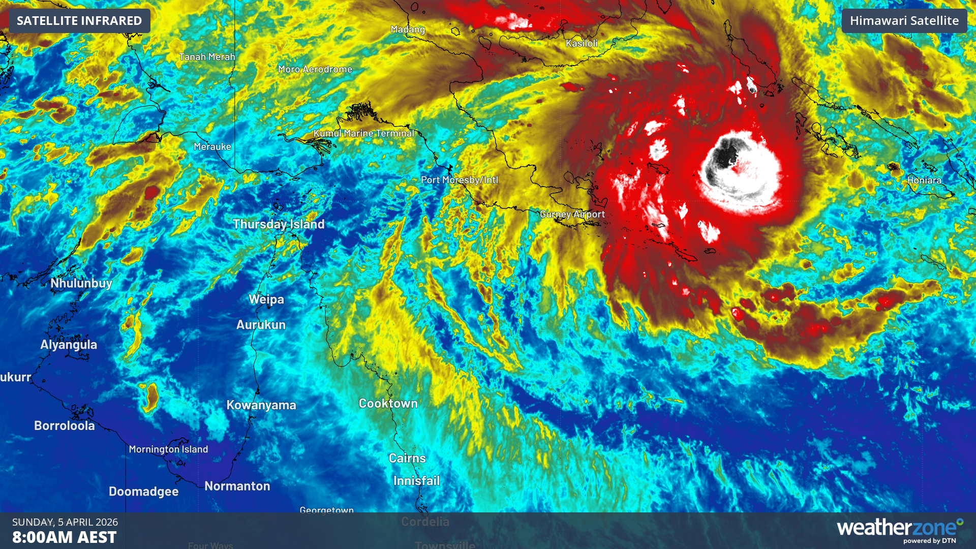 Tropical Cyclone Maila Forms in Solomon Sea, Threatening Far North ...